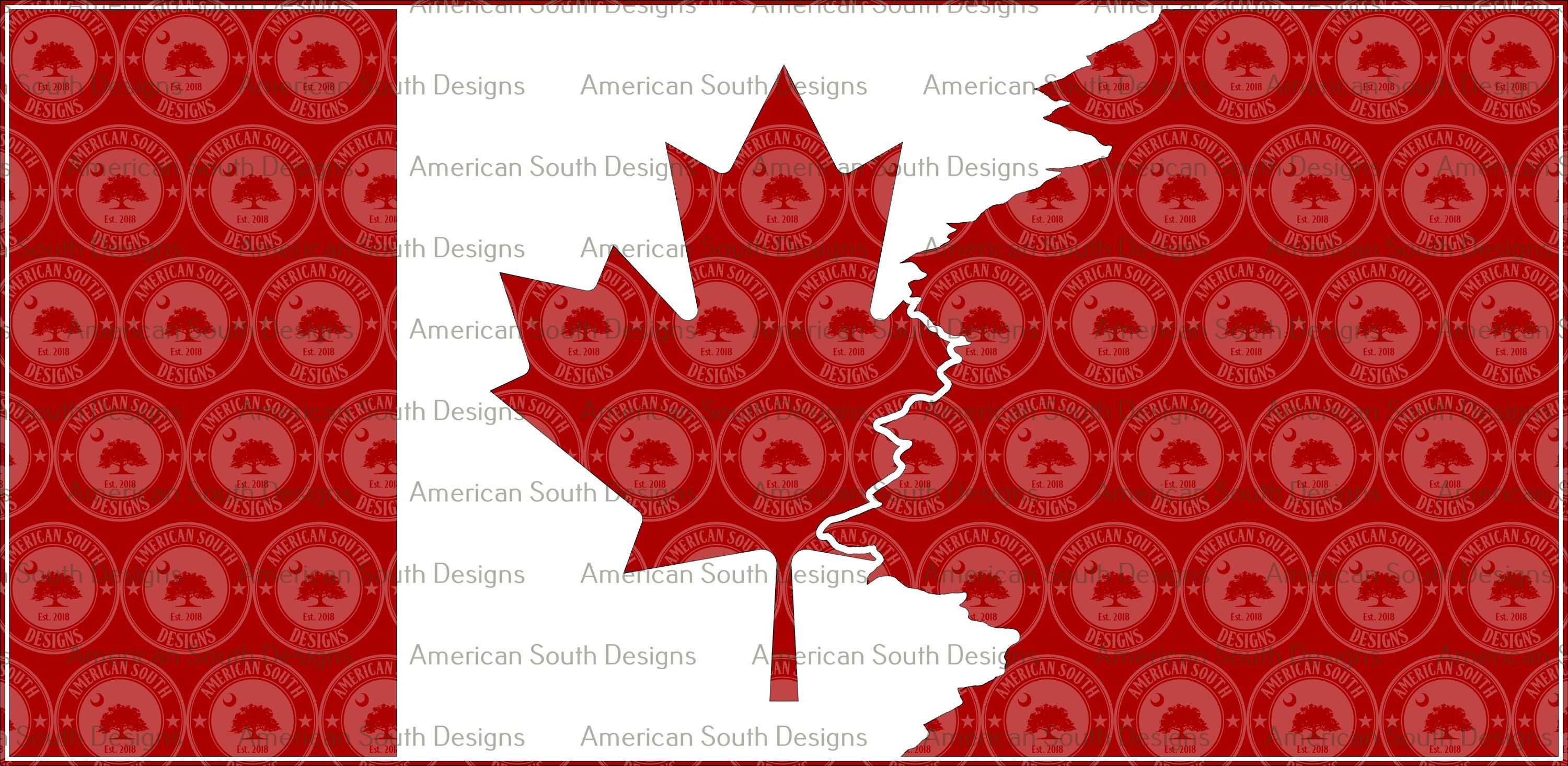 Tattered Flag 3 Canada - SVG - CNC Laser File (digital Download) - Etsy