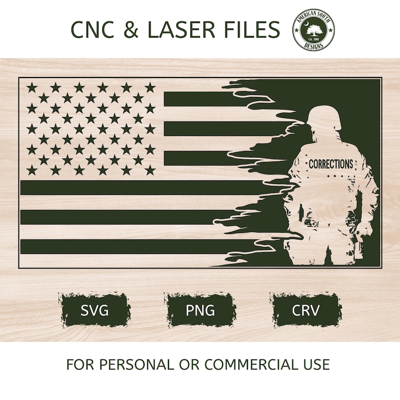 Correctional Officer Flag - Etsy