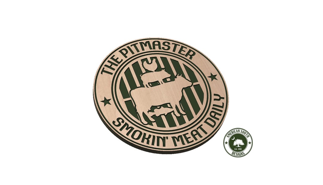 The Pitmaster - Smokin Meat Daily - SVG - Digital Download - Etsy