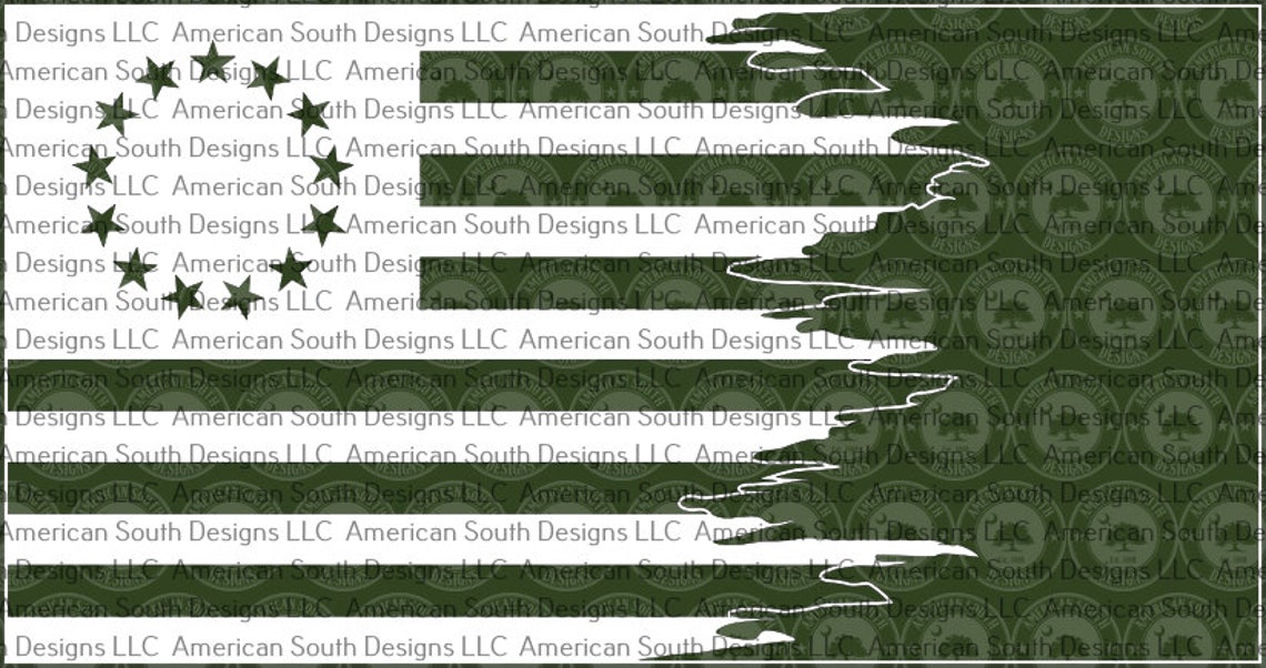 Tattered Flag Design 1 Betsy Ross SVG - Etsy