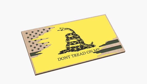 Tattered DTOM Flag With American Flag Digital Files Svg | Etsy