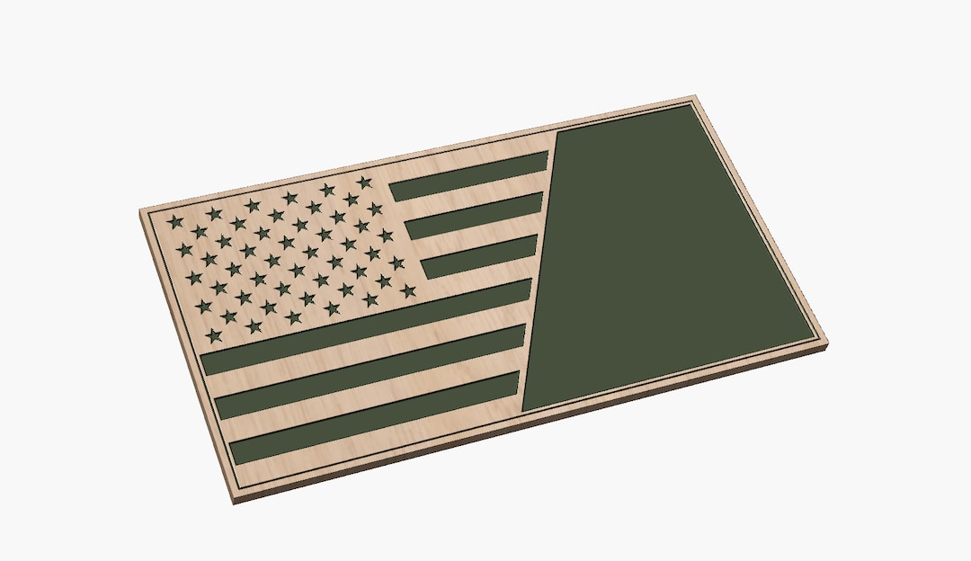 Split Flag Blank With Seals Bundle - SVG - Digital Download - Etsy