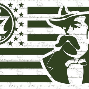 Old No. 7 Flag SVG - Etsy