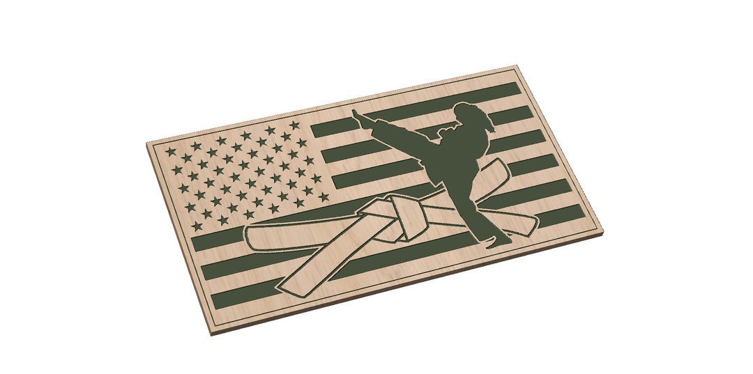 Taekwondo Flag - SVG - Digital Download - Etsy