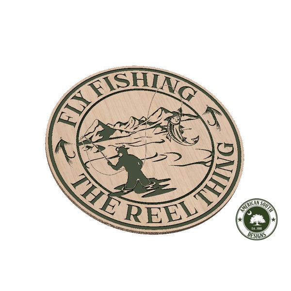 Fly Fishing Svg - Etsy