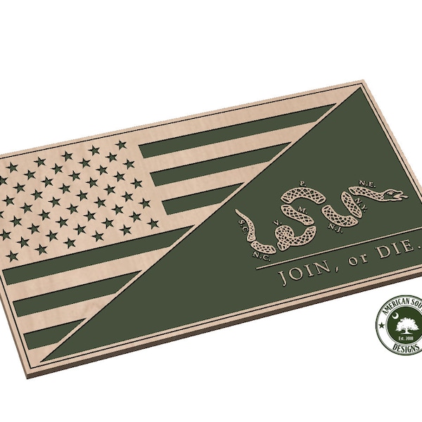Join or Die Stencils - Etsy