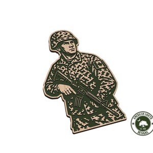 Canadian Army Soldier - SVG - Digital Download - Etsy