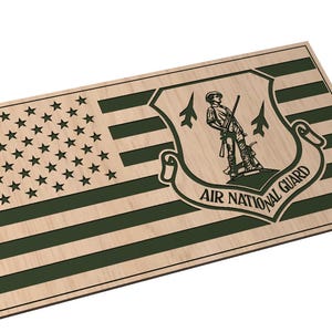 Air National Guard Flag - SVG - CNC Laser File (digital Download) - Etsy