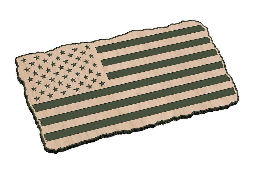 Worn Edge American Flag SVG Digital Download - Etsy