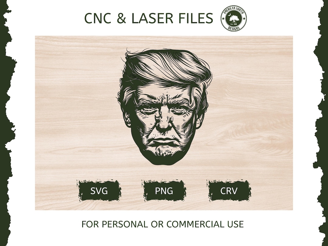 The Don - Trump - SVG - CNC Laser File (digital Download) - Etsy