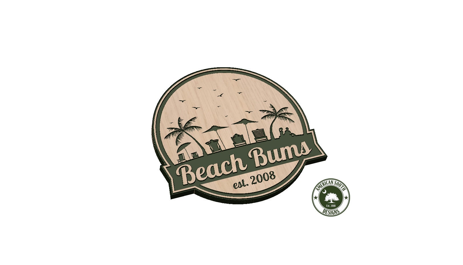 Beach Bums Sign SVG - Etsy