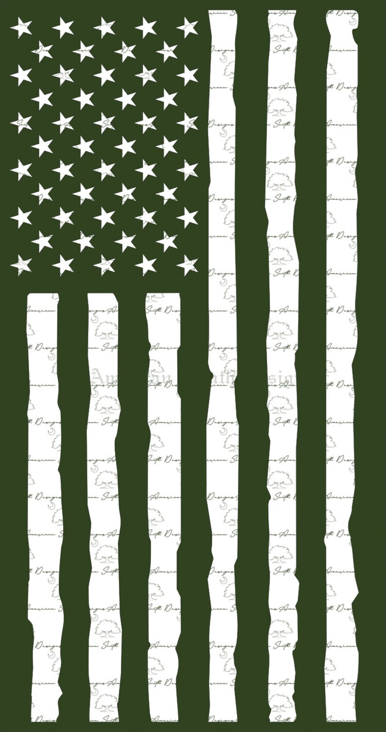Distressed American Flag Vertical SVG - Etsy