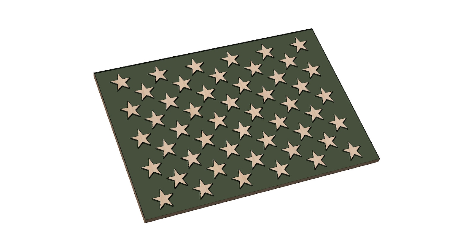 American Flag 50 Star Union - SVG - CNC Laser File (digital Download ...