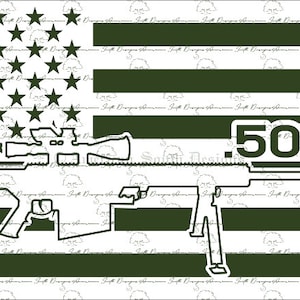 Barrett 50 Cal SVG - Etsy