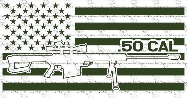 Barrett 50 Cal SVG - Etsy