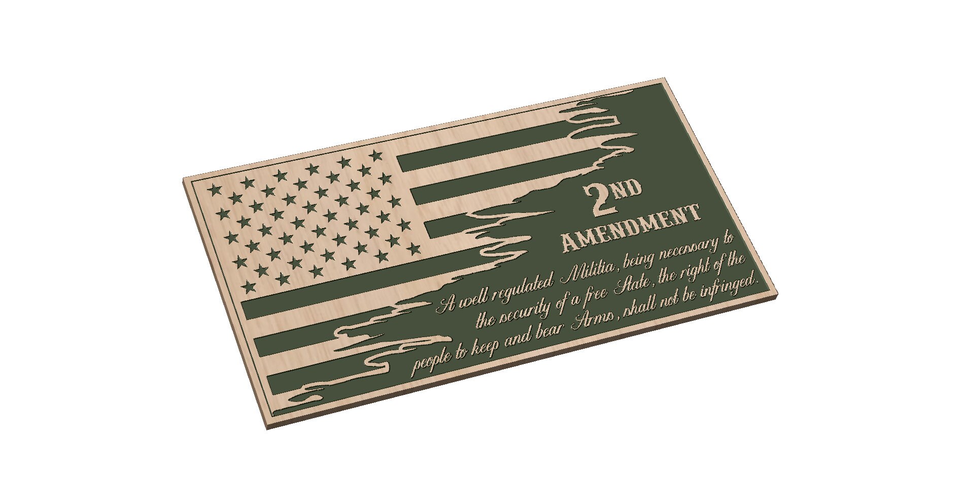 Tattered Split Flag With 2nd Amendment Digital Files Svg - Etsy