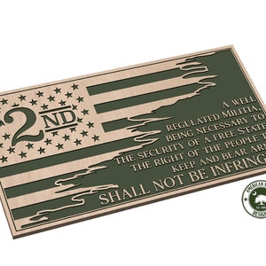 Tattered Split Flag With 2nd Amendment 2 - SVG - Digital Download - Etsy