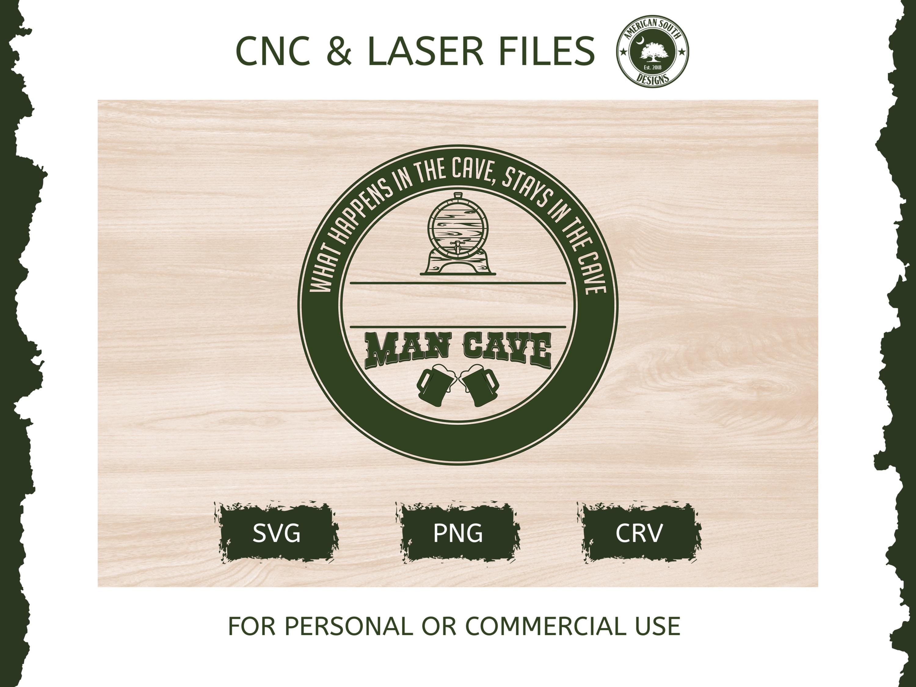 Man Cave Sign - SVG - Digital Download - Etsy