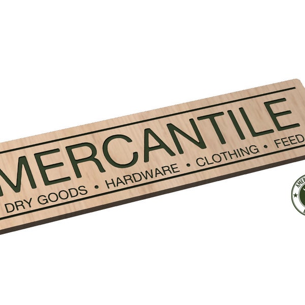 Mercantile Sign - Etsy