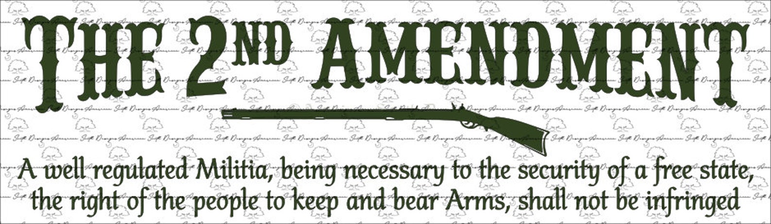 2nd Amendment Sign - CNC Laser File (digital Download) - Etsy