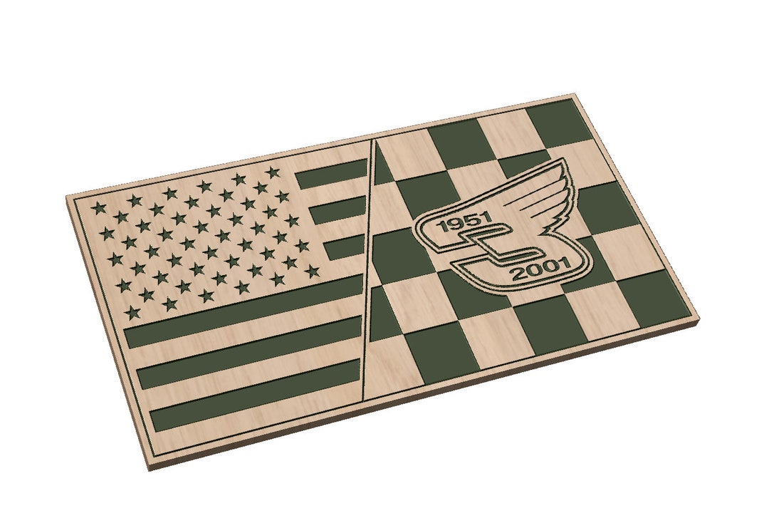 Split Flag With Checkered 3 SVG - Etsy