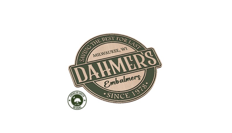 Halloween Sign 8 Dahmer's Embalmers SVG - Etsy