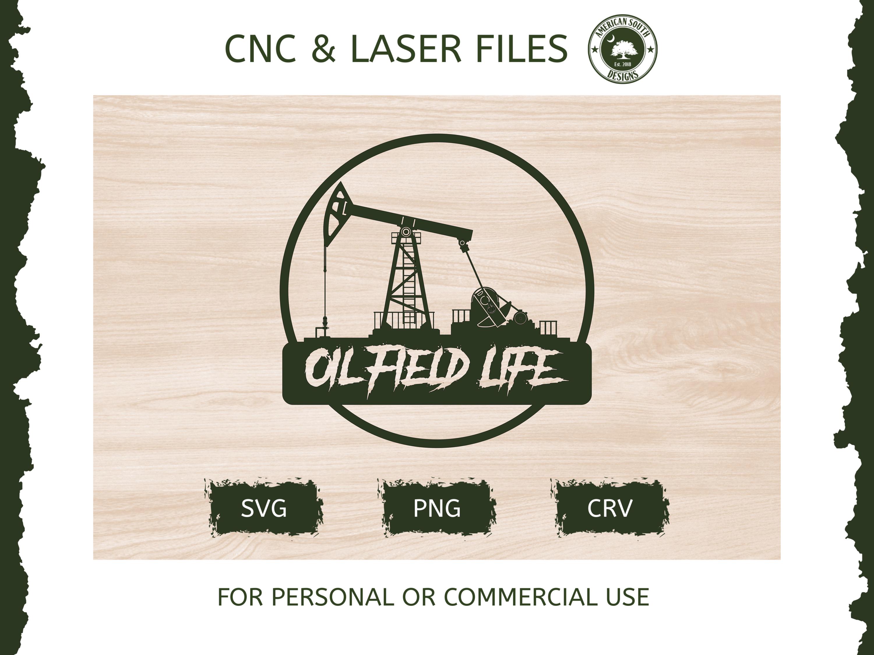 Oil Field Life - SVG - CNC Laser File (digital Download) - Etsy