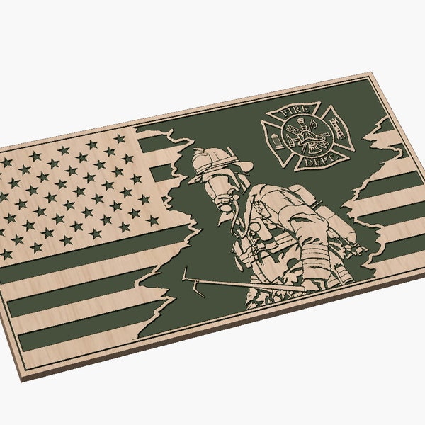 Tattered Flag Svg - Etsy