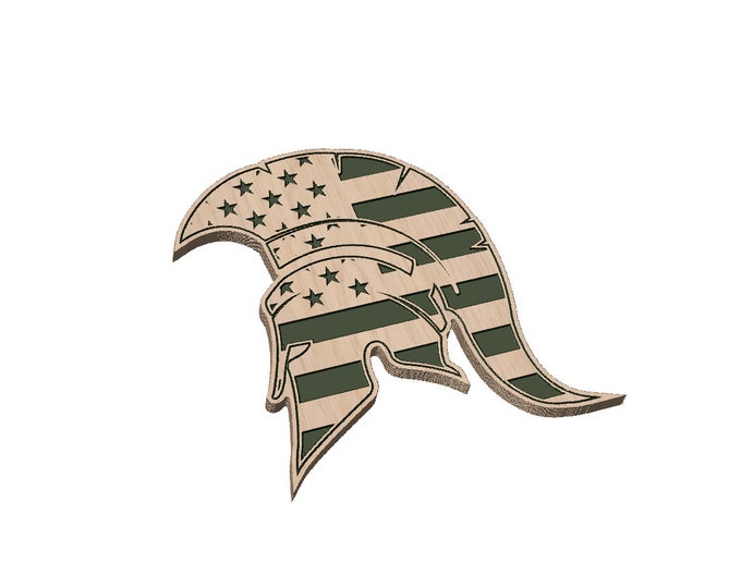 Spartan Helmet Distressed USA Flag Png Gift for Him Spartan Helmet USA ...