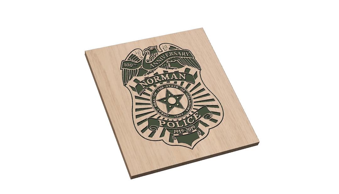 Norman, OK Police Badge - SVG - Digital Download - Etsy