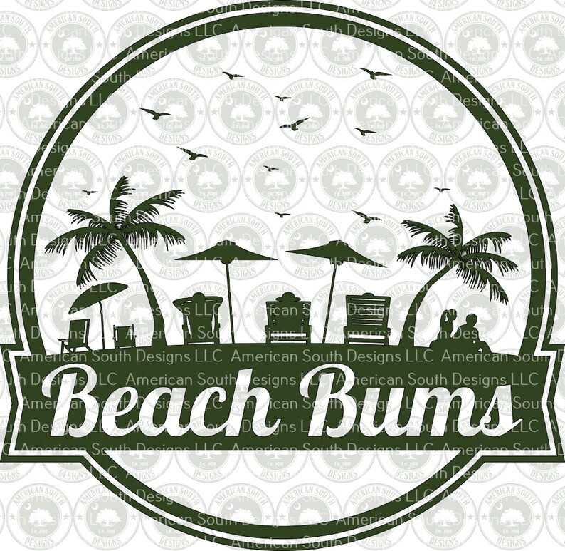 Beach Bums Sign - SVG - CNC Laser File (digital Download) - Etsy