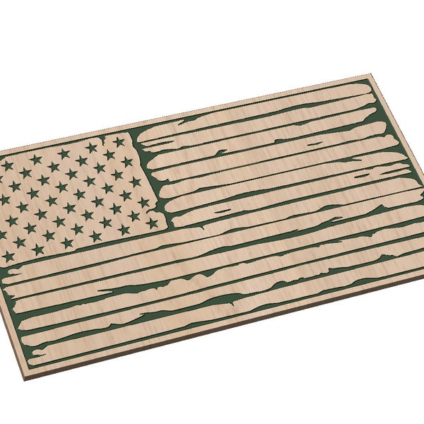 Distressed Flag - Etsy