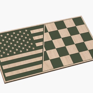 Split Flag With Checkered Flag - SVG - Digital Download - Etsy