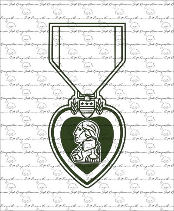 Purple Heart Medal Clipart