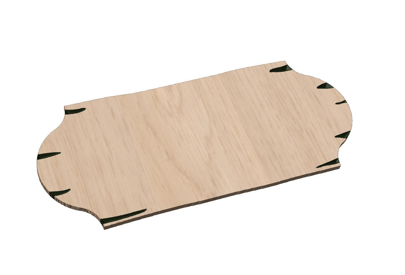 Blank Wood Sign Template