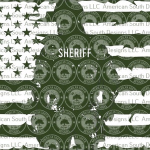 Distressed Flag Overlay Version 2 Sheriff - SVG - Digital Download - Etsy