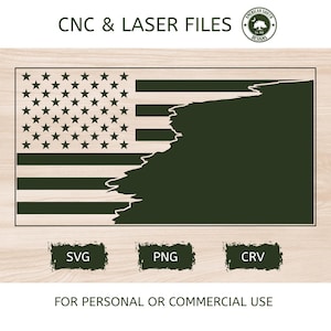 Tattered Flag 13 Blank - SVG - Digital Download - Etsy