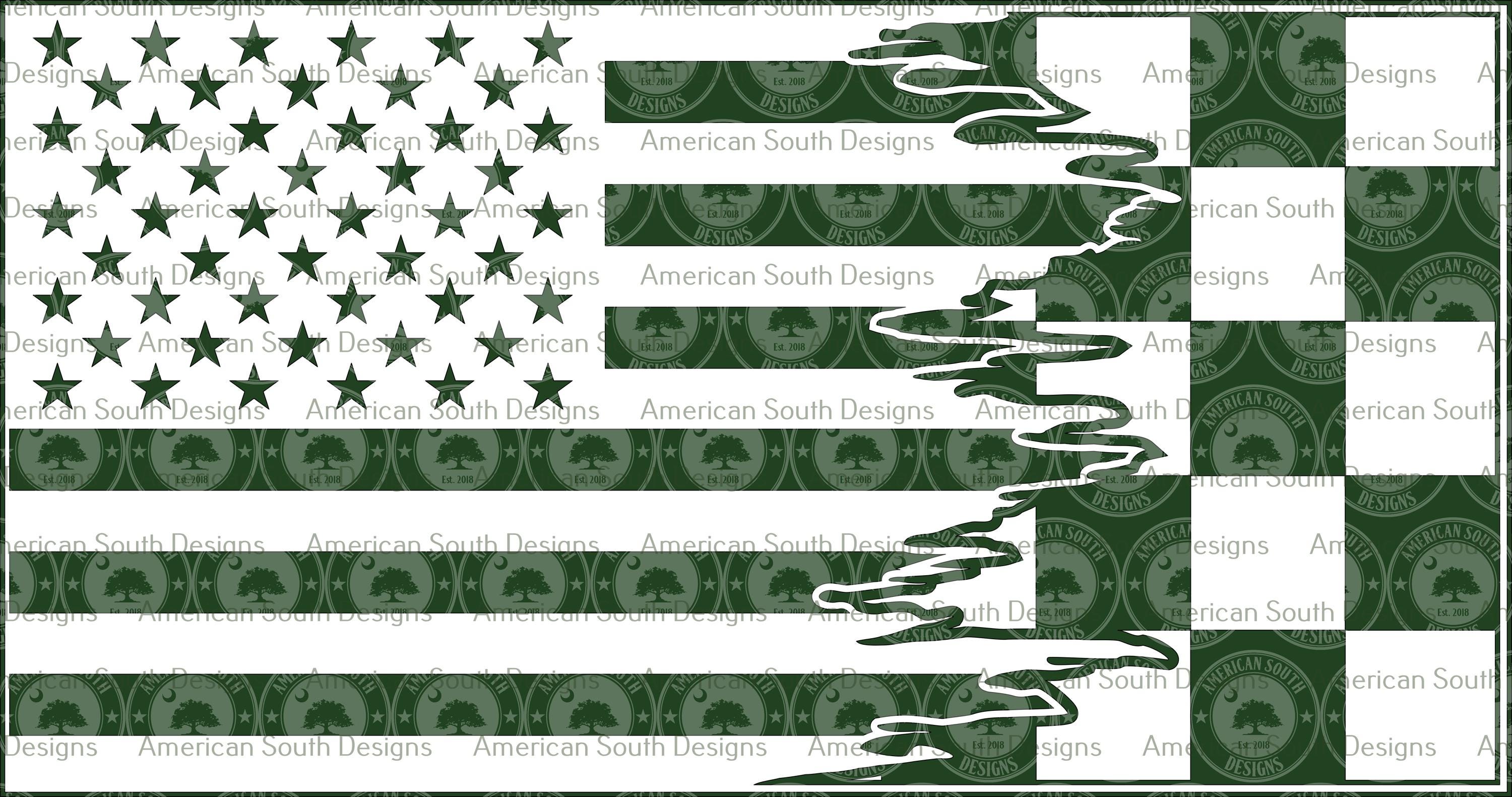 Tattered Flag With Checkered Flag - CNC Laser File (digital Download ...