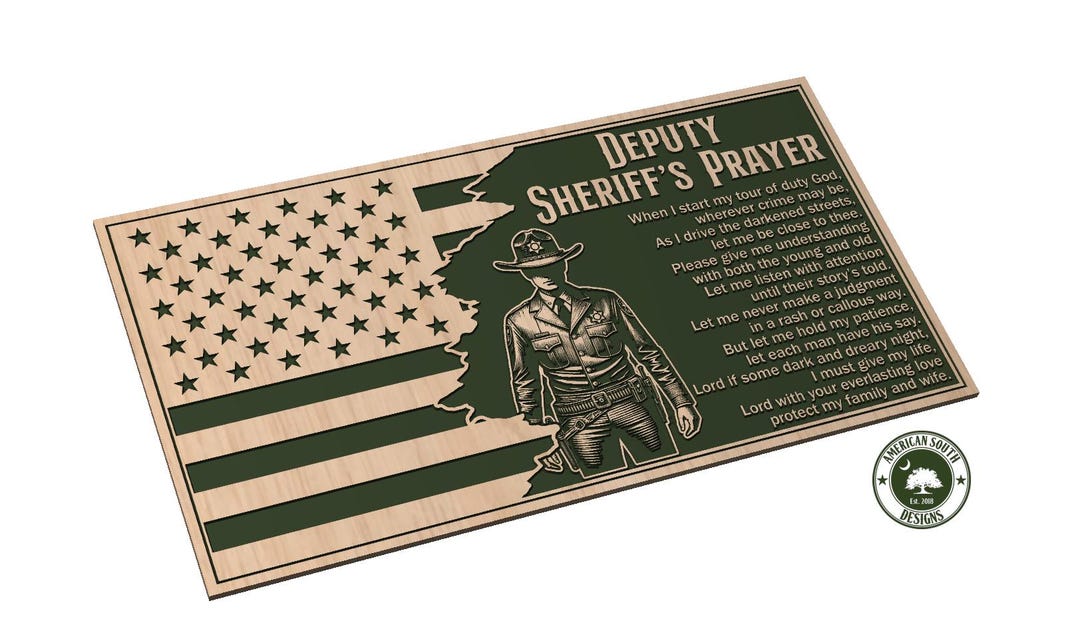Deputy Sheriff's Prayer - SVG - Digital Download - Etsy
