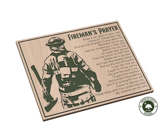Fireman Prayer SVG PNG PDF, Fireman's Prayer Svg, Firefighter Svg ...