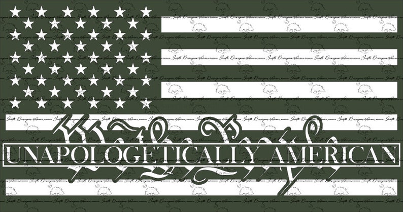 Unapologetically American We the People Flag Digital Files | Etsy