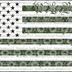 We the People - Preamble Text on Lines - SVG - CNC Laser File (digital ...