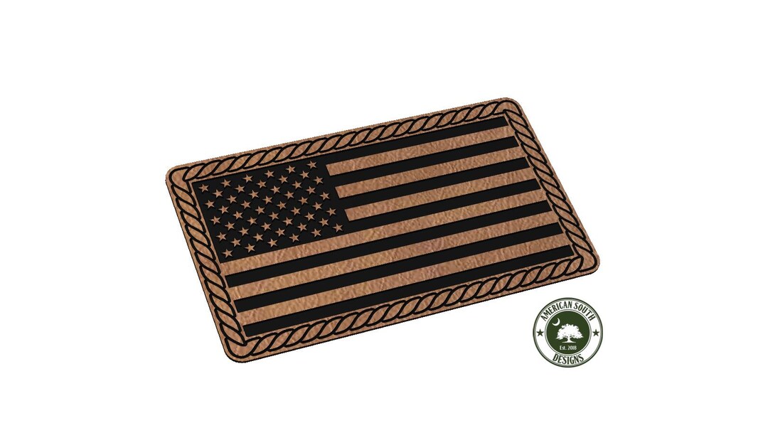 American Flag - Rope Border - SVG - Digital Download - Etsy