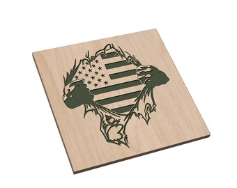 Shredded Chest Svg - Etsy