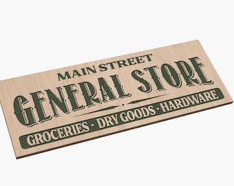 General Store Sign - Etsy