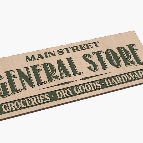 General Store Sign - Etsy