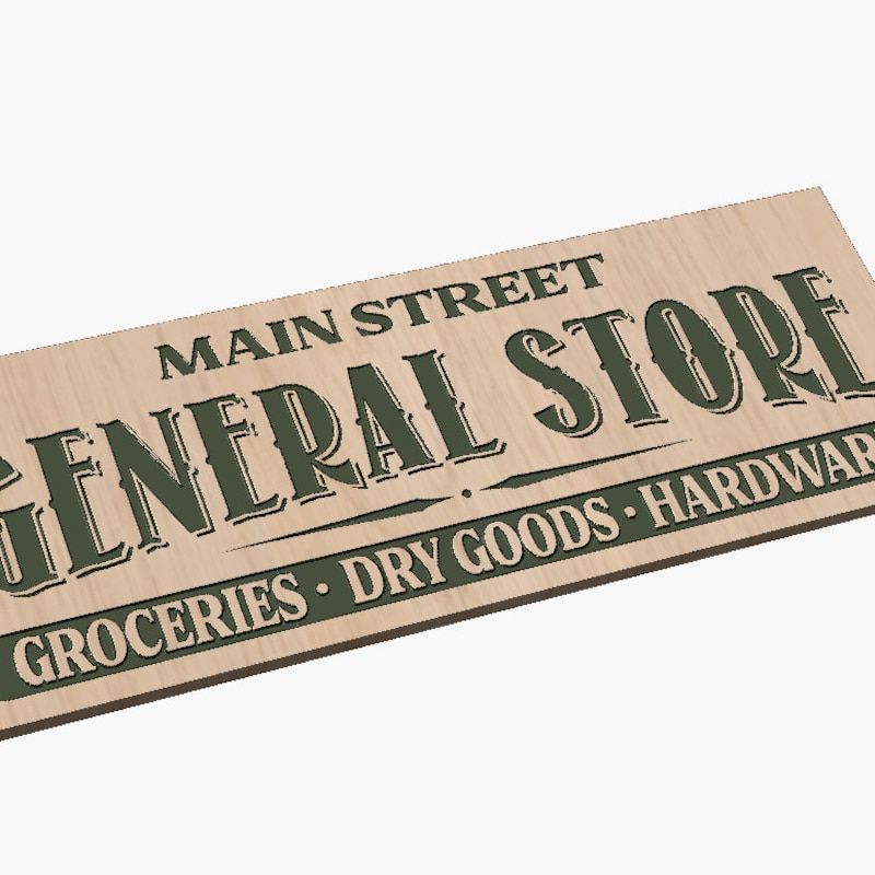 General Store Sign - Etsy