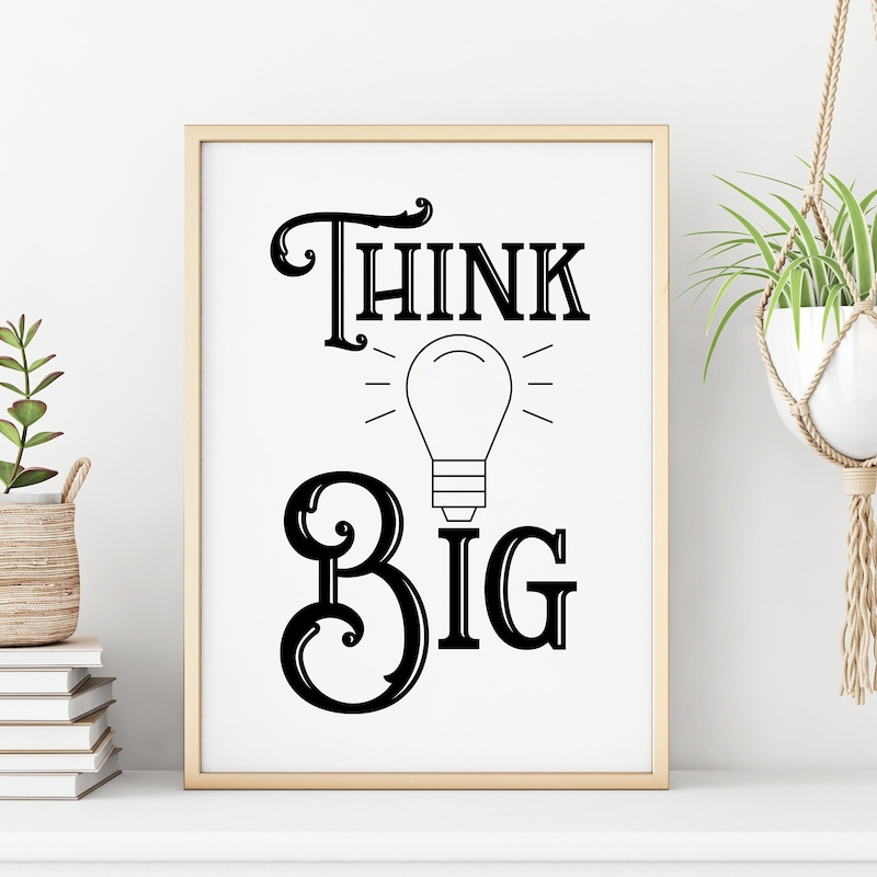 Think Big - Etsy