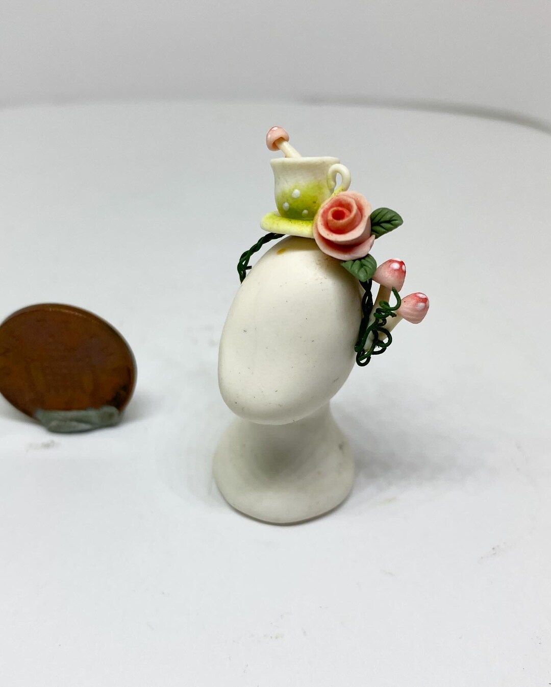Whimsical 12th Scale Fairy Fasinator Ooak Handmade Collectable ...
