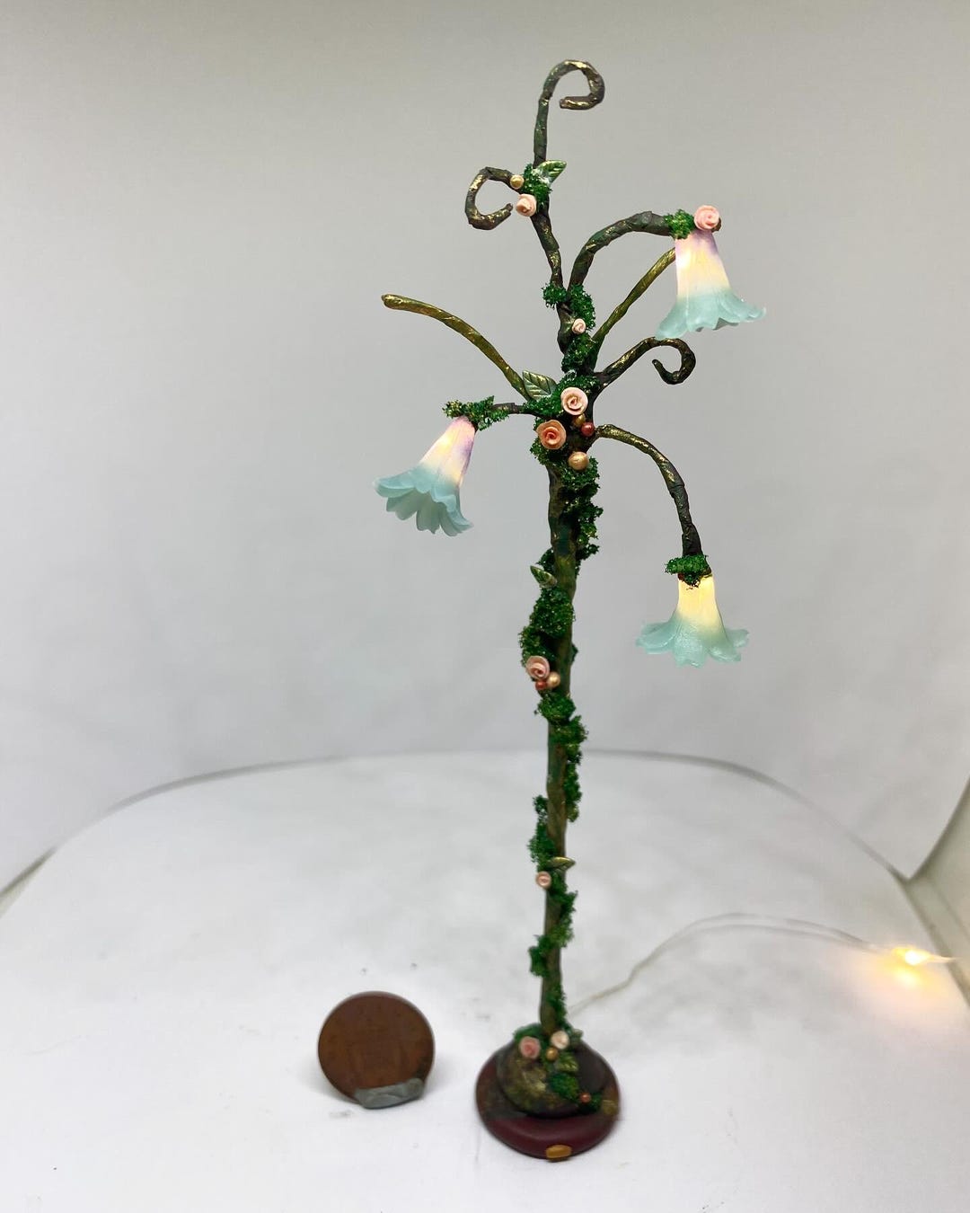 12th Scale Bluebell Floor Lamp Ooak Handmade Collectable Miniature - Etsy